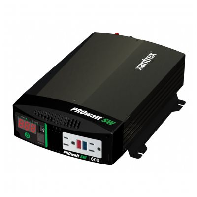 PROWATT SW 1000 INVERTER - TRUESINE 1000W, 120AC / 12VDC GFCI,
